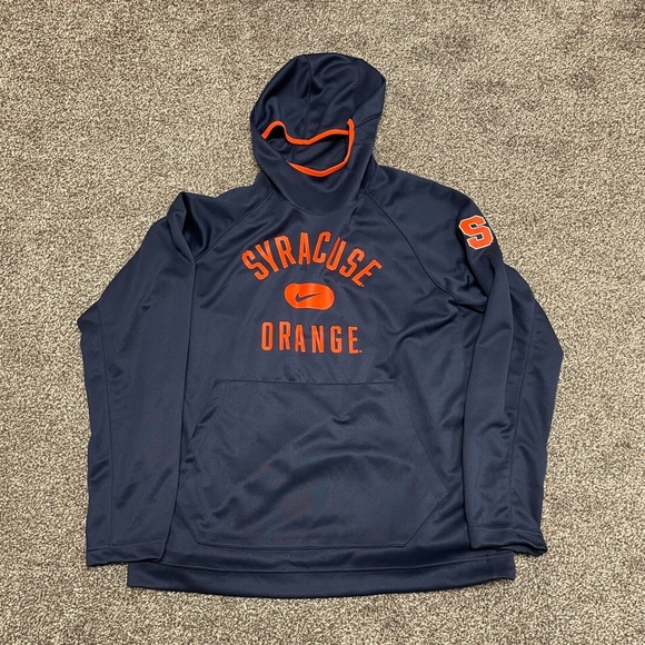 Nike | Shirts | Nwt Mens Medium Nike Syracuse Orange Spotlight Logo Hoodie | Poshmark